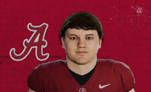 Mal Waldrep Jr. (Alabama RT #52) CFB 26 Player Ratings | TeamCrafters
