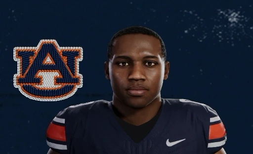 Deuce Knight (Auburn QB #9) CFB 26 Player Ratings | TeamCrafters