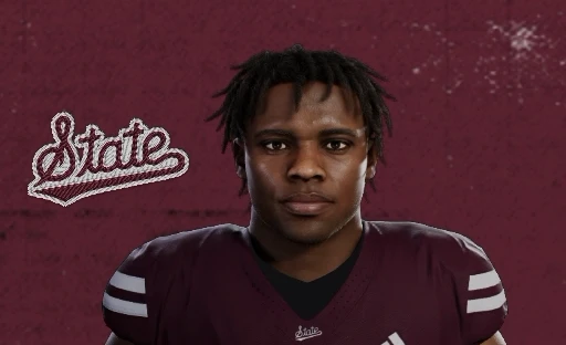 KaMario Taylor (Mississippi State QB #1) CFB 26 Player Ratings ...