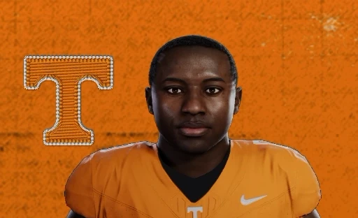 David Sanders Jr. (Tennessee RT #70) CFB 26 Player Ratings | TeamCrafters