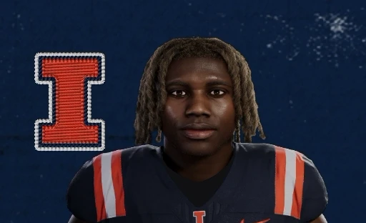 Andre Lovett Jr. (Illinois FS #15) CFB 26 Player Ratings | TeamCrafters
