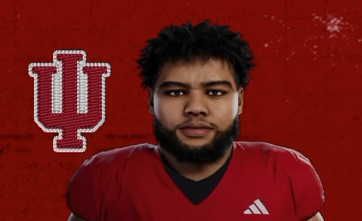 Evan Parker (Indiana RG #66) CFB 26 Player Ratings | TeamCrafters