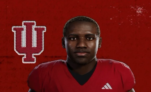 Jhrevious Hall (Indiana LE #50) CFB 26 Player Ratings | TeamCrafters