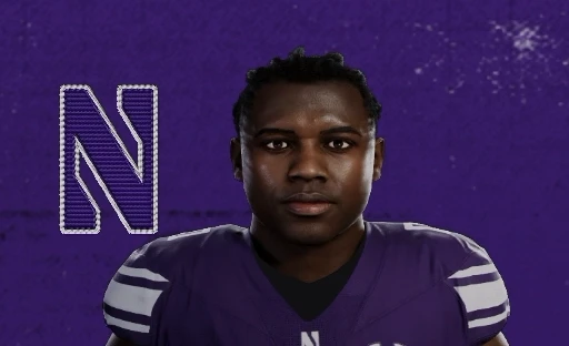 Marquet Dorsey Jr. (Northwestern CB #25) CFB 26 Player Ratings ...