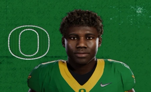 Dakorien Moore (Oregon WR #1) CFB 26 Player Ratings | TeamCrafters