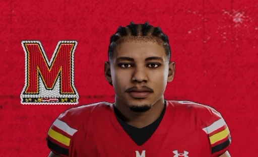 Jordan Scott (Maryland WR #14) CFB 26 Player Ratings | TeamCrafters