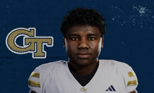 Blake Belin (Georgia Tech DT #90) CFB 26 Player Ratings | TeamCrafters