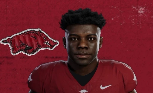 Jaheim Singletary (Arkansas CB #15) CFB 26 Player Ratings | TeamCrafters