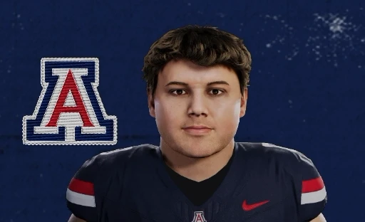 Carter Jones (Arizona MLB #18) CFB 26 Player Ratings | TeamCrafters