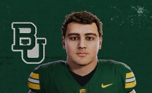 Edward Griffin (Baylor QB #15) CFB 26 Player Ratings | TeamCrafters