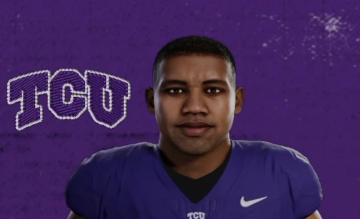 Terry Shelton (TCU WR #15) CFB 26 Player Ratings | TeamCrafters