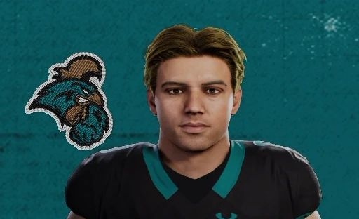 Nate Gregory (Coastal Carolina ROLB #32) CFB 26 Player Ratings ...