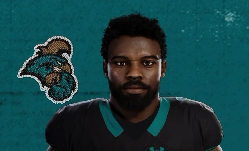 Javen Augustus (Coastal Carolina RE #46) CFB 26 Player Ratings ...