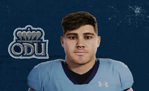 Ryan Huff (Old Dominion QB #4) CFB 26 Player Ratings | TeamCrafters