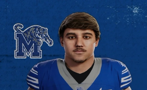Jonathan Harding (Memphis TE #86) CFB 26 Player Ratings | TeamCrafters