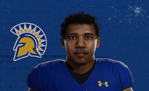 Jordan Tonga (San Jose State C #55) CFB 26 Player Ratings | TeamCrafters