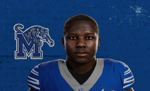 Chase Carter (Memphis LE #14) CFB 26 Player Ratings | TeamCrafters