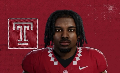 Omar Ibrahim (Temple CB #21) CFB 26 Player Ratings | TeamCrafters