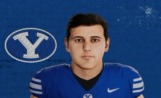 Kyle Sfarcioc (BYU RG #64) CFB 26 Player Ratings | TeamCrafters