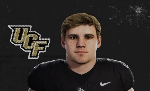Cole Kozlowski (UCF ROLB #43) CFB 26 Player Ratings | TeamCrafters