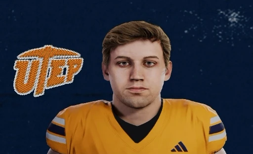 Garrett Hawkins (UTEP MLB #43) CFB 26 Player Ratings | TeamCrafters