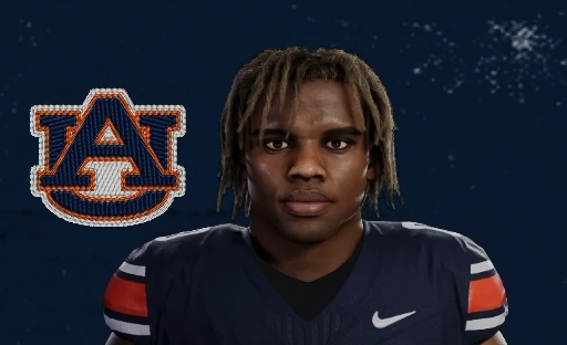 Perry Thompson (Auburn WR #3) CFB 26 Player Ratings | TeamCrafters