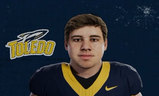 Jacob Petersen (Toledo TE #89) CFB 26 Player Ratings | TeamCrafters