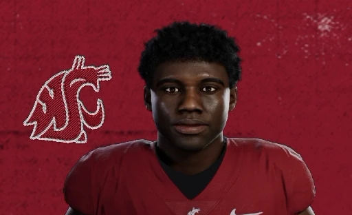 Kamani Jackson (Washington State CB #18) CFB 26 Player Ratings ...