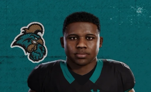 Daniel Jones (Coastal Carolina LT #70) CFB 26 Player Ratings | TeamCrafters