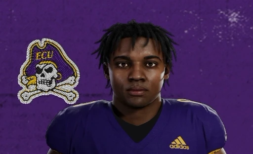 Tyler Johnson (East Carolina WR #13) CFB 26 Player Ratings | TeamCrafters