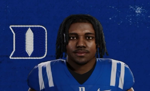 Derrick Brown Jr. (Duke LOLB #11) CFB 26 Player Ratings | TeamCrafters