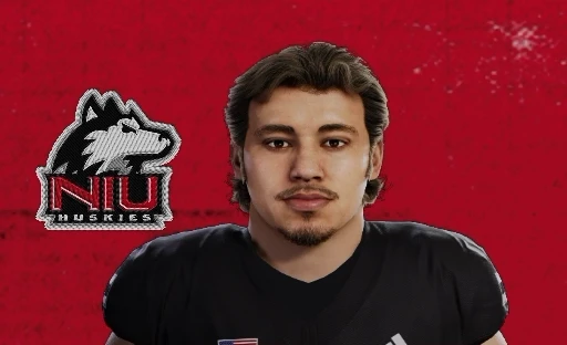 Dane Pardridge (Northern Illinois WR #8) CFB 26 Player Ratings ...