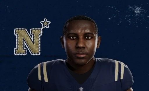 Braxton Woodson (Navy QB #5) CFB 26 Player Ratings | TeamCrafters