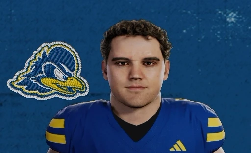 Patrick Shupp (Delaware RG #71) CFB 26 Player Ratings | TeamCrafters