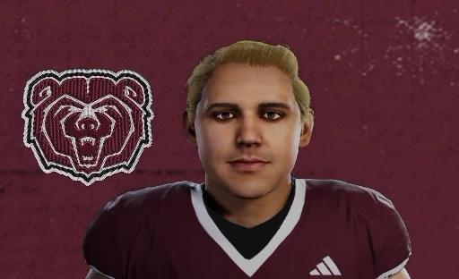 Noah Gardner (Missouri State LT #77) CFB 26 Player Ratings | TeamCrafters