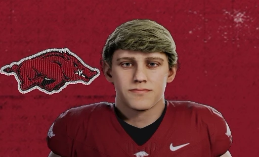 Gavin Rush (Arkansas P #36) CFB 26 Player Ratings | TeamCrafters