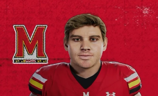 Bubba Van Martin (Maryland RG #56) CFB 26 Player Ratings | TeamCrafters