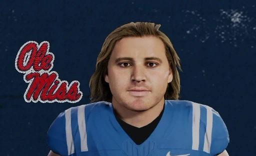 Kortlen Wilfawn (Ole Miss TE #90) CFB 26 Player Ratings | TeamCrafters