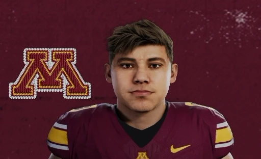Pierce Walsh (Minnesota TE #19) CFB 26 Player Ratings | TeamCrafters