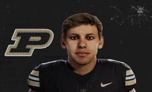 Sam Dubwig (Purdue P #95) CFB 26 Player Ratings | TeamCrafters