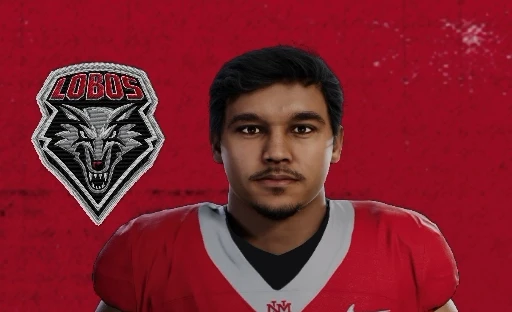 Michael Buckley (New Mexico WR #17) CFB 26 Player Ratings | TeamCrafters