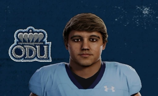 Nathanial Eichner (Old Dominion K #93) CFB 26 Player Ratings | TeamCrafters