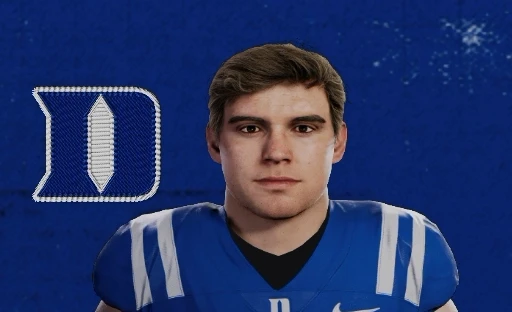 Jack Yates (Duke TE #27) CFB 26 Player Ratings | TeamCrafters