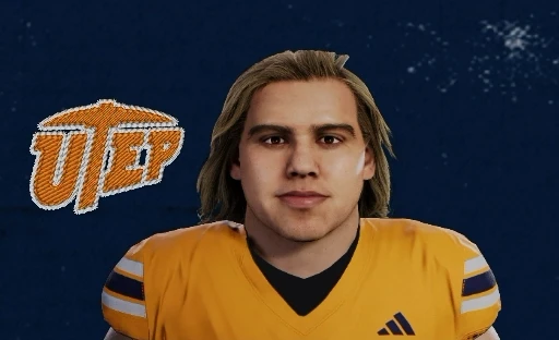 Jake Utley (UTEP RT #79) CFB 26 Player Ratings | TeamCrafters