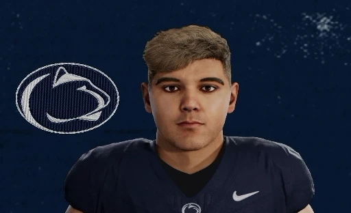 Tyler Holzworth (Penn State HB #34) CFB 26 Player Ratings | TeamCrafters