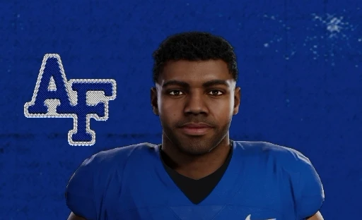 Kaden Cloud (Air Force HB #27) CFB 26 Player Ratings | TeamCrafters