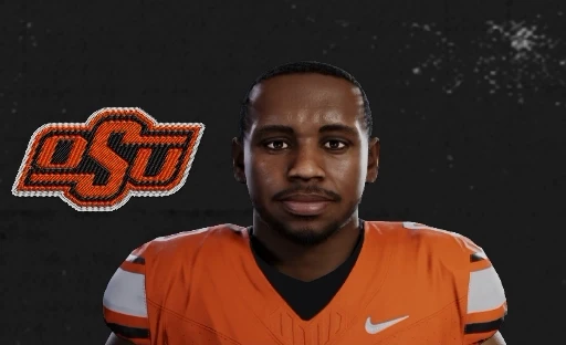 Kenneth Harris (Oklahoma State CB #23) CFB 26 Player Ratings | TeamCrafters