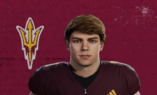 Sam Leavitt (Arizona State QB #10) CFB 26 Player Ratings | TeamCrafters