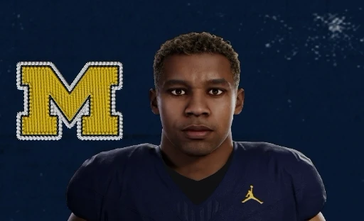 Jordan Marshall (Michigan HB #23) CFB 26 Player Ratings | TeamCrafters