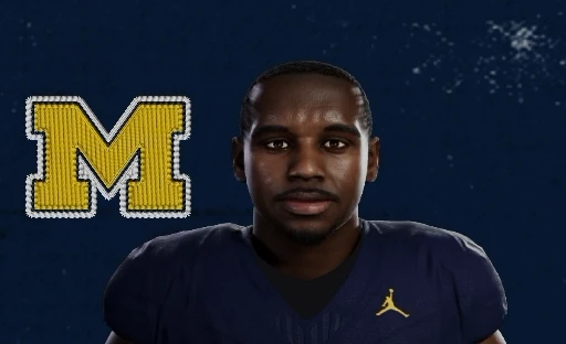 Caleb Anderson (Michigan CB #13) CFB 26 Player Ratings | TeamCrafters